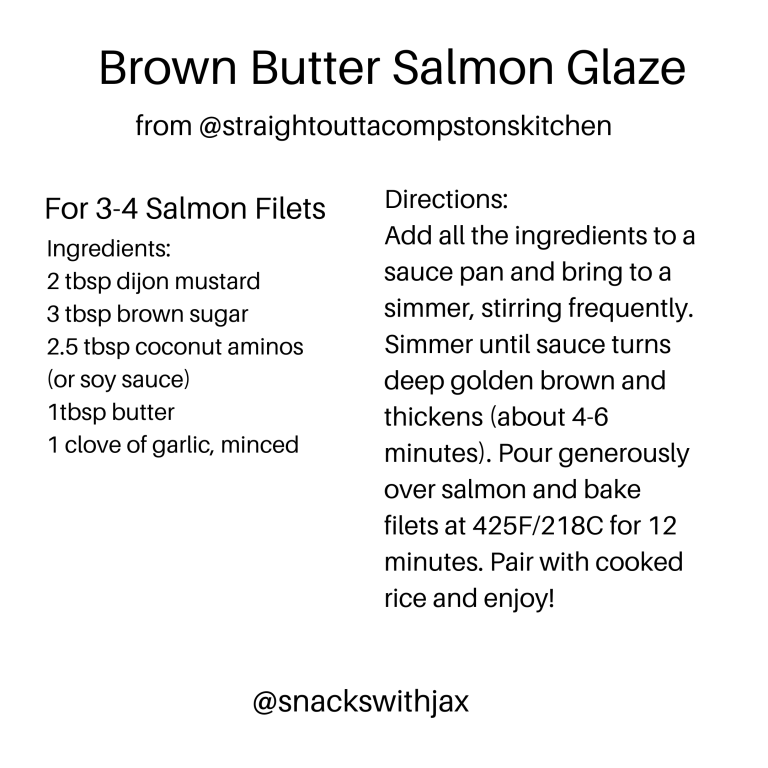 Brown Butter Glaze – Snacks with Jax